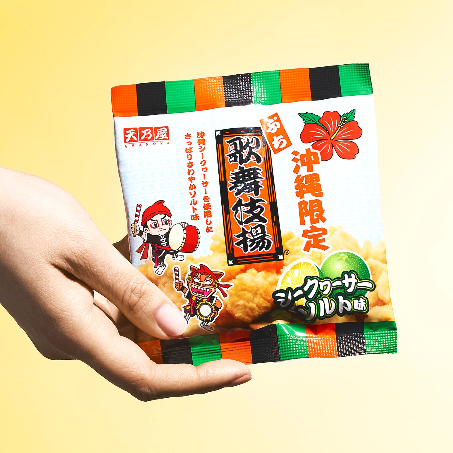 Kabukiage Rice Crackers: Shiquasa Salt (1 Bag)
